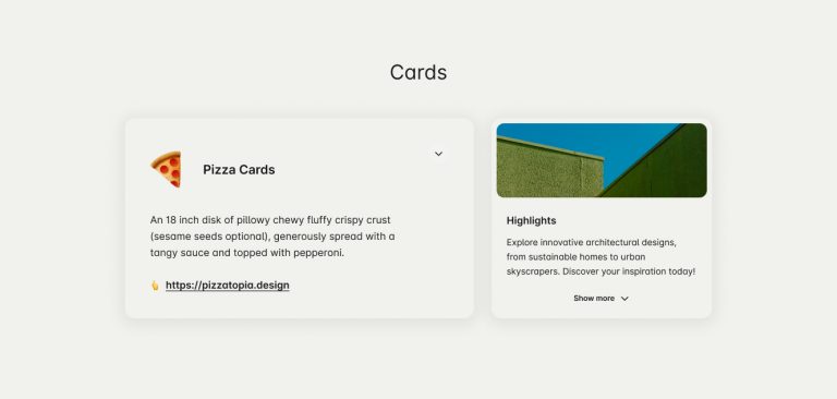 Expandable card UI: best practice and examples – Design for ducks
